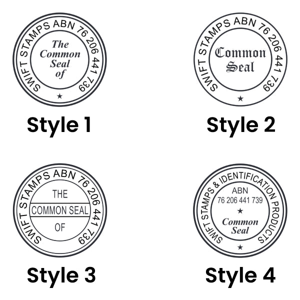 Common Seals – Swift Stamps & Engravings